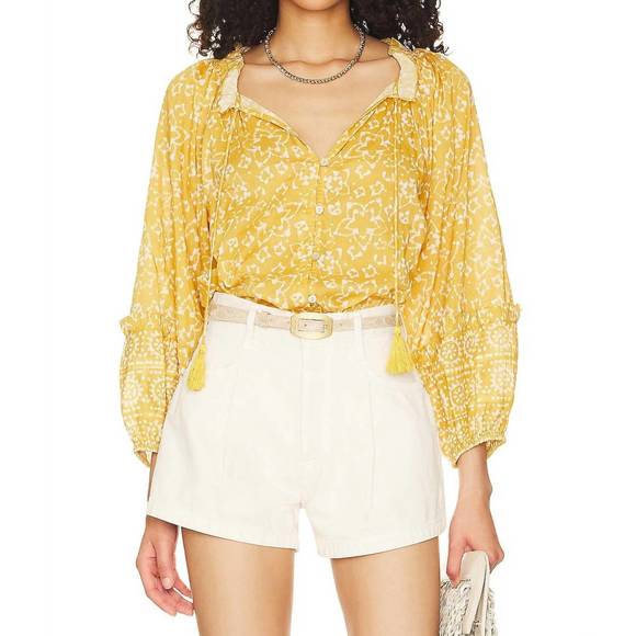 Cleobella | Tops | New Cleobella Lyra Blouse In Cassia | Poshmark